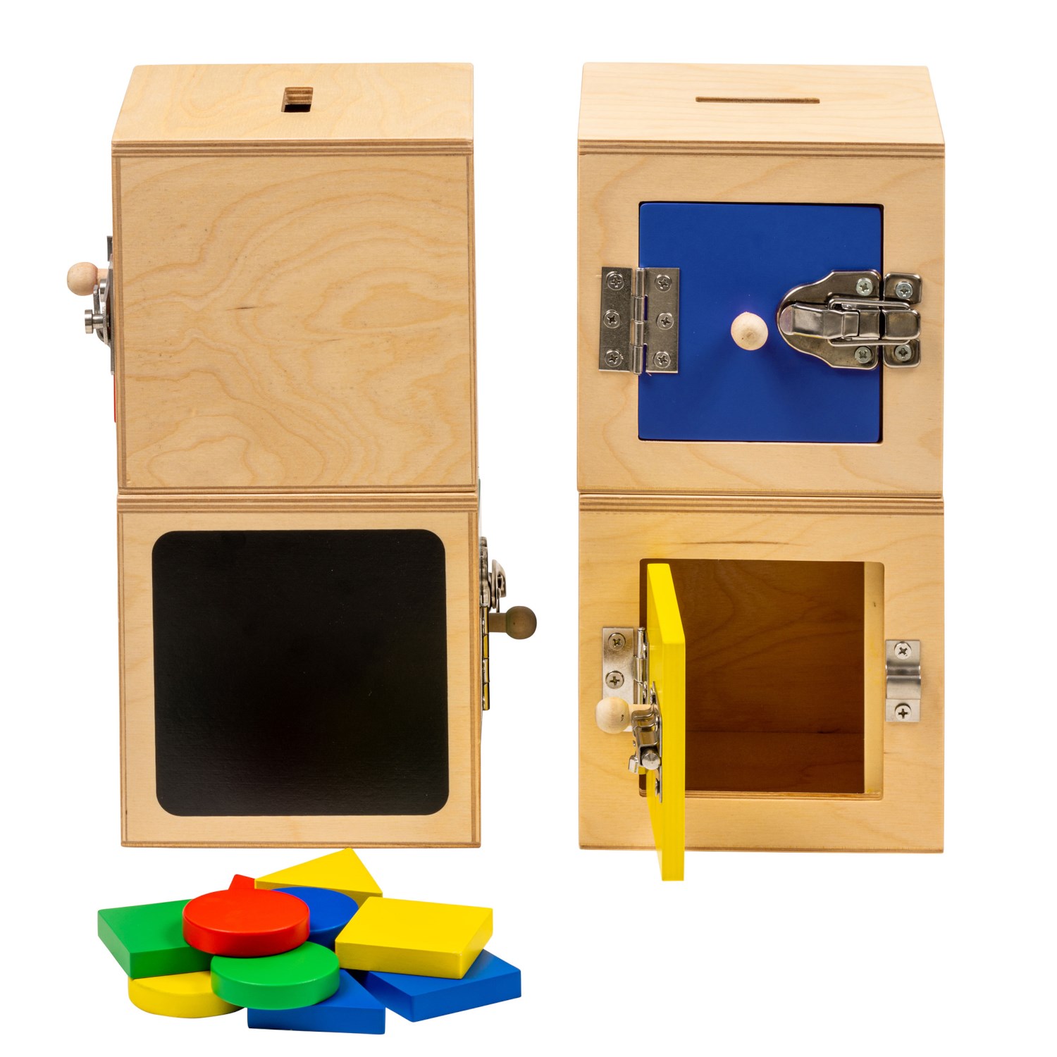 Propé Montessorimaterial - Lockpicker latch boxes