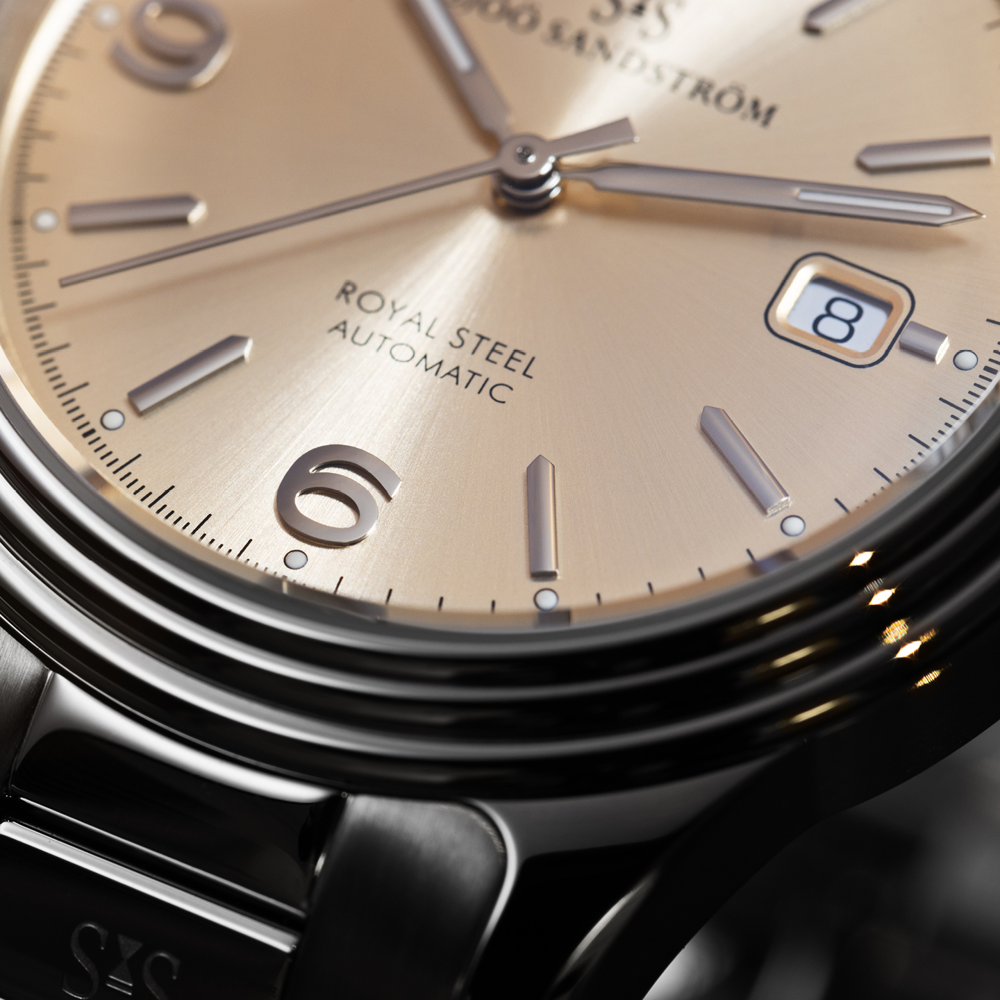 Sjöö Sandström Royal Steel Classic 41 champagne - Erikson Urhandel