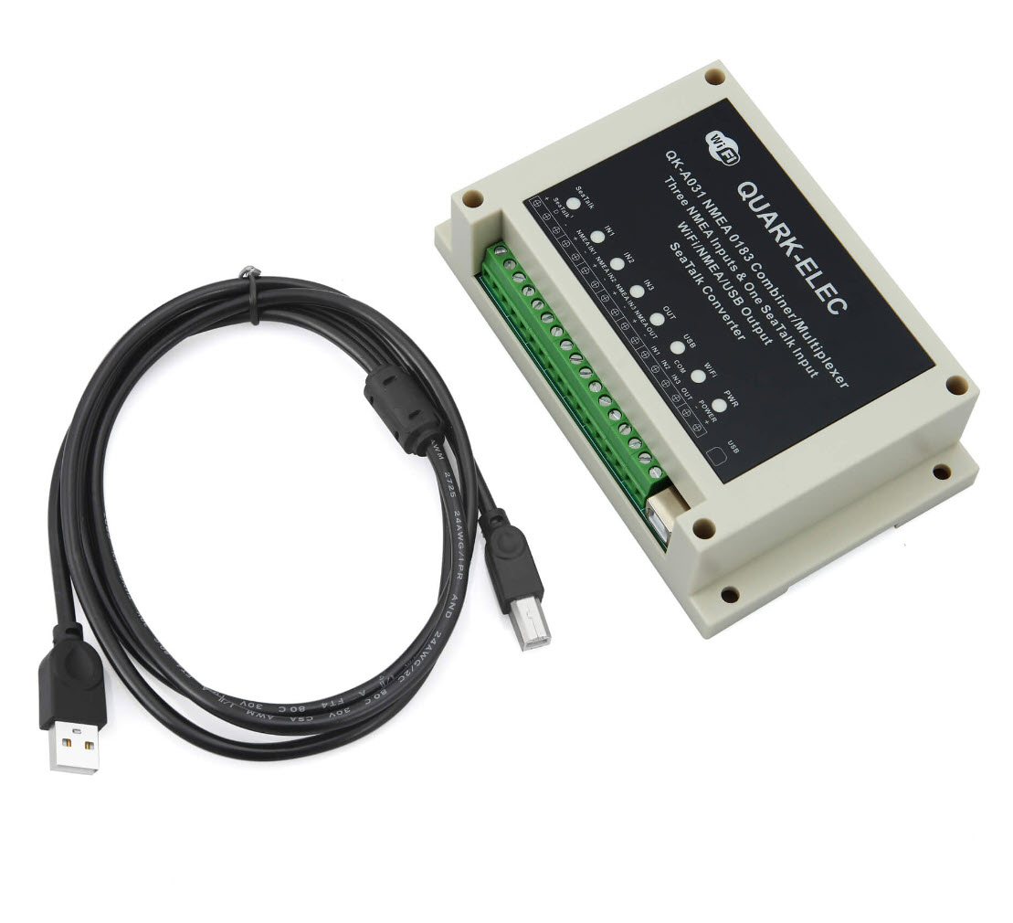 Quark-Elec QK-A031 NMEA 0183 Multiplexer med Seatalk konverter ...