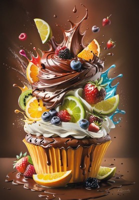 Crazy Cake, 500 Bitar CherryPazzi - PUSSELSTALLET