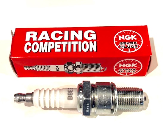 One NGK B8EG sparkplug for adaptor - Classic Saab Racing