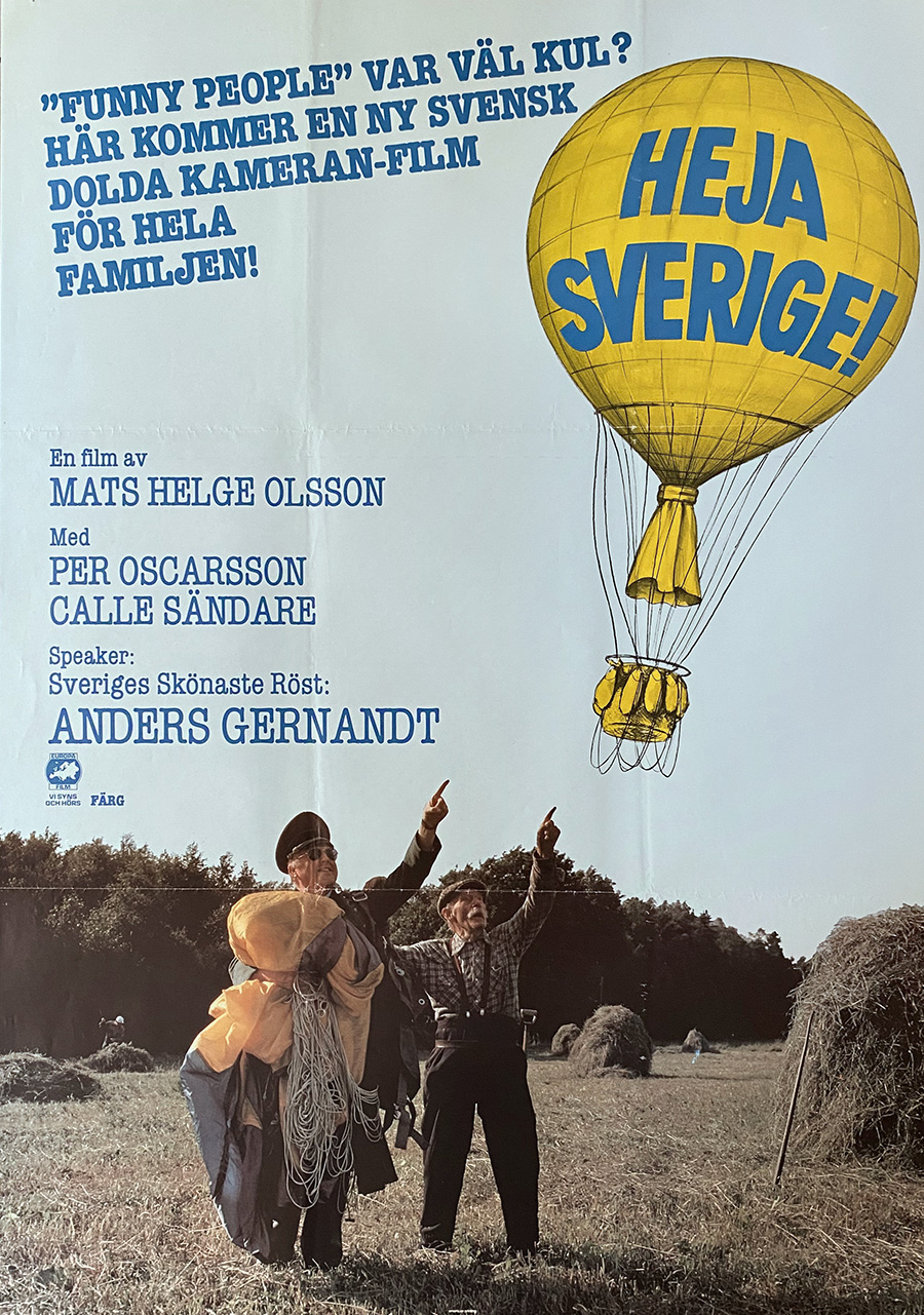 vintageaffischer - HEJA SVERIGE!