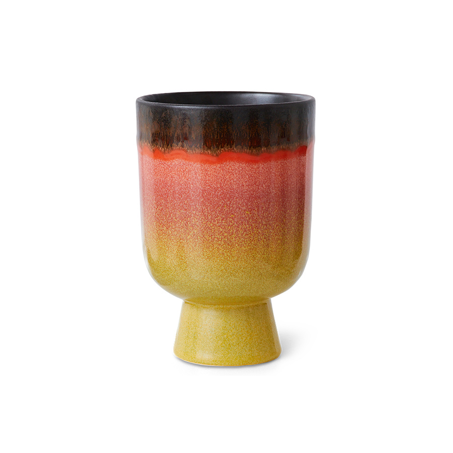 Vita Ranunkler - Retro flower pot (fig)