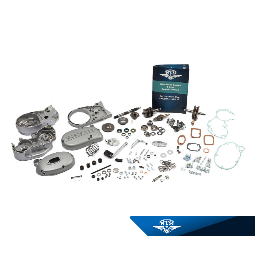 Sachs engine 50/4 KF Speedwind cooled, Kick, Foot gear, four-speed ...