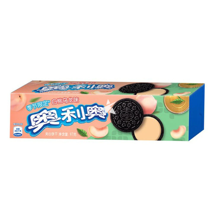 Oreo Cookies White Peach Oolong 12 x 97g - Dulces