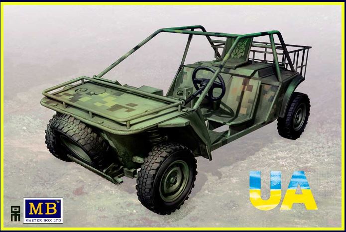 Master Box 35239 Buggy Mongoose The Ukrainian Combat Vehicle Basic ...