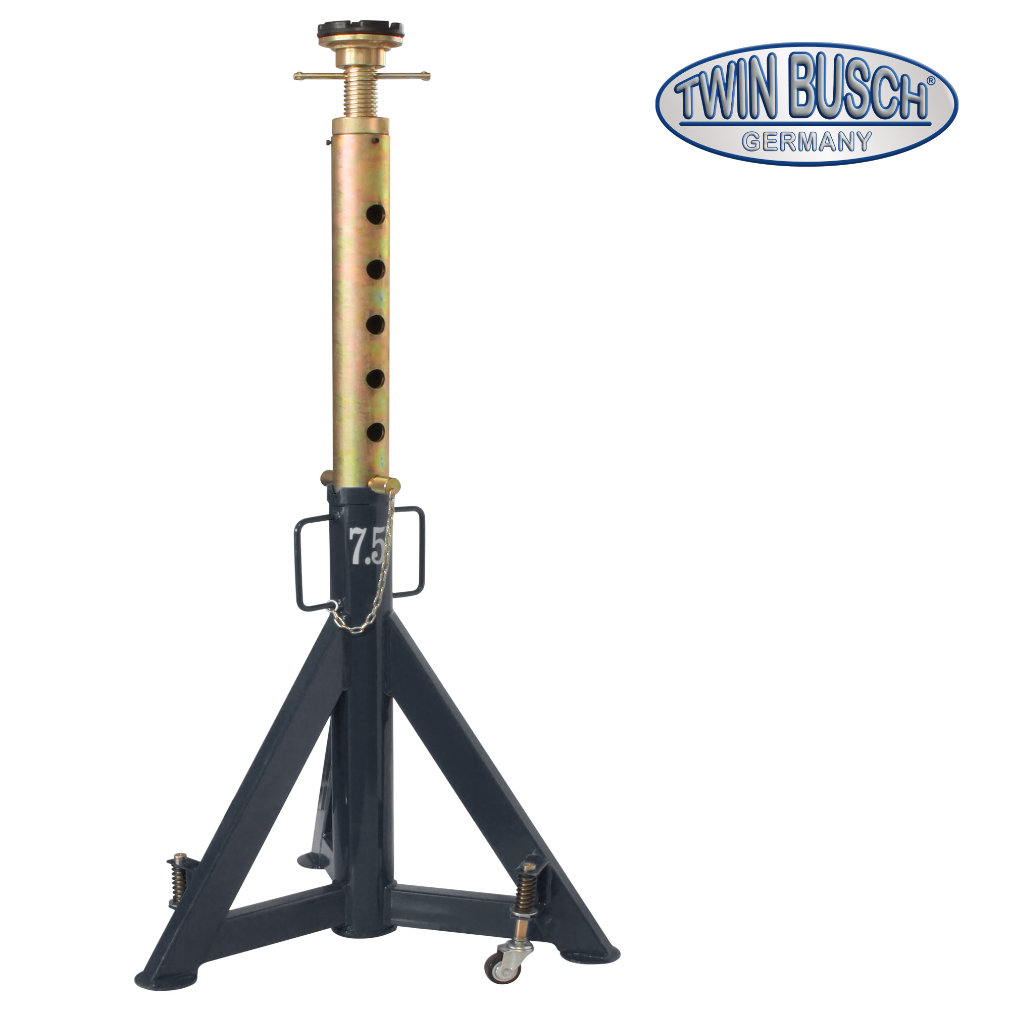 Pallbock axelstativ 7500 kg Grey Line - Verkstadskungen