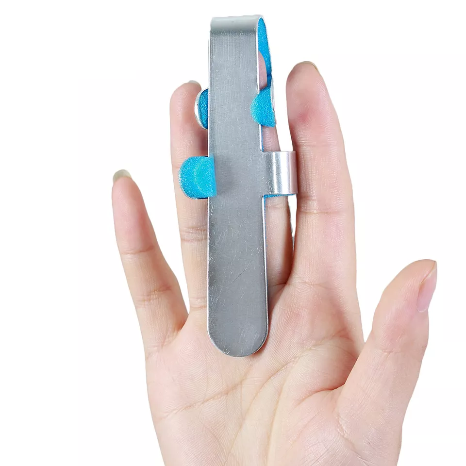 Fingerskinne i aluminium – Beskyttelse til skadet finger