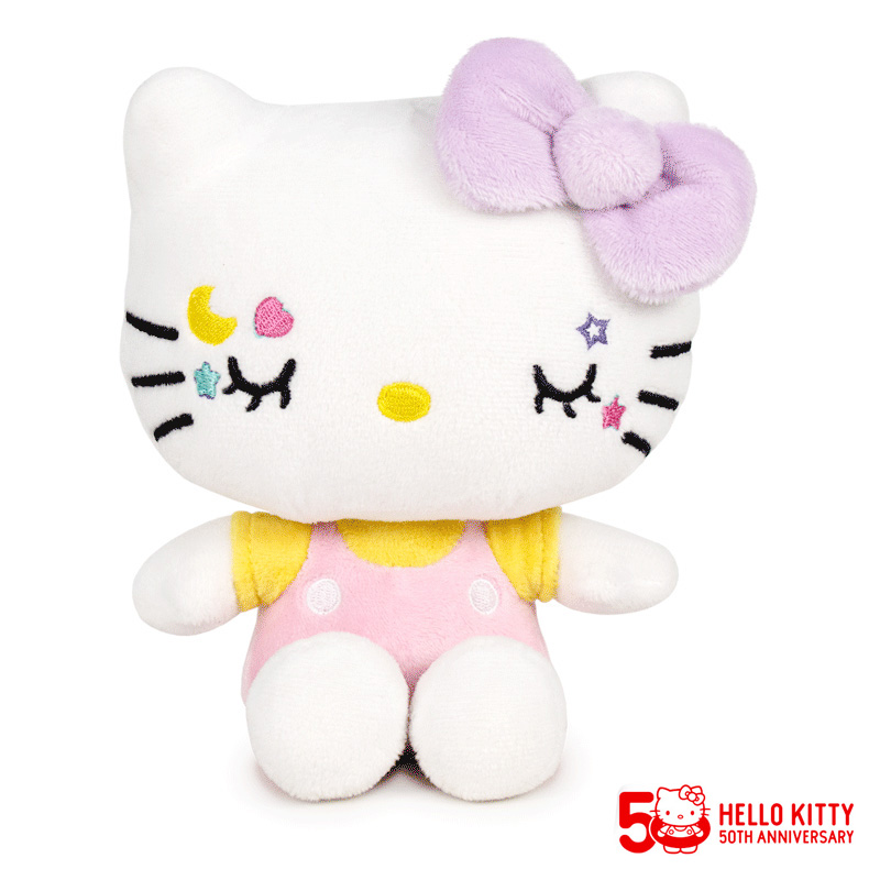 Hello Kitty In Our Eyes 50th Anniversary Mjukis Gosedjur 25 cm - Rosa ...