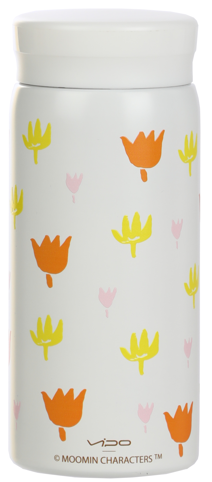 Mumin Termosflaska / Vacuum Cup 200 ml - Mumintrollet bland blommor ...