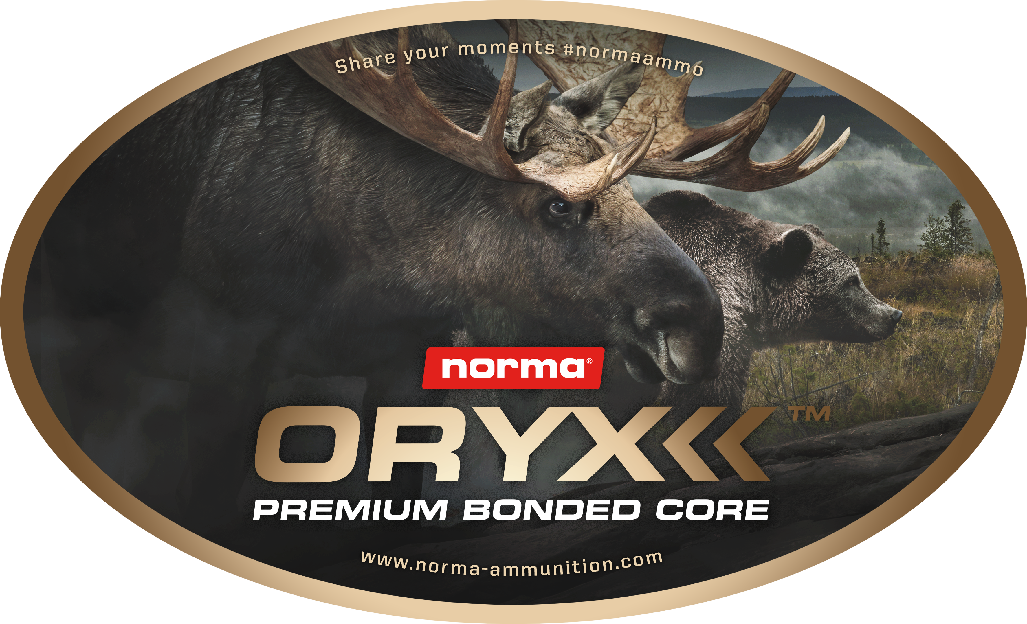 NORMA® ORYX graphic sticker 13 cm - NORMA® Brand Shop