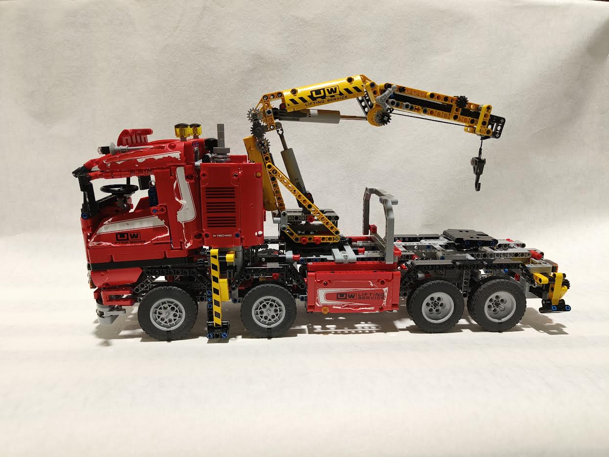 LEGO 8258 Technic crane truck (käytetty) - Robbis Hobby Shop