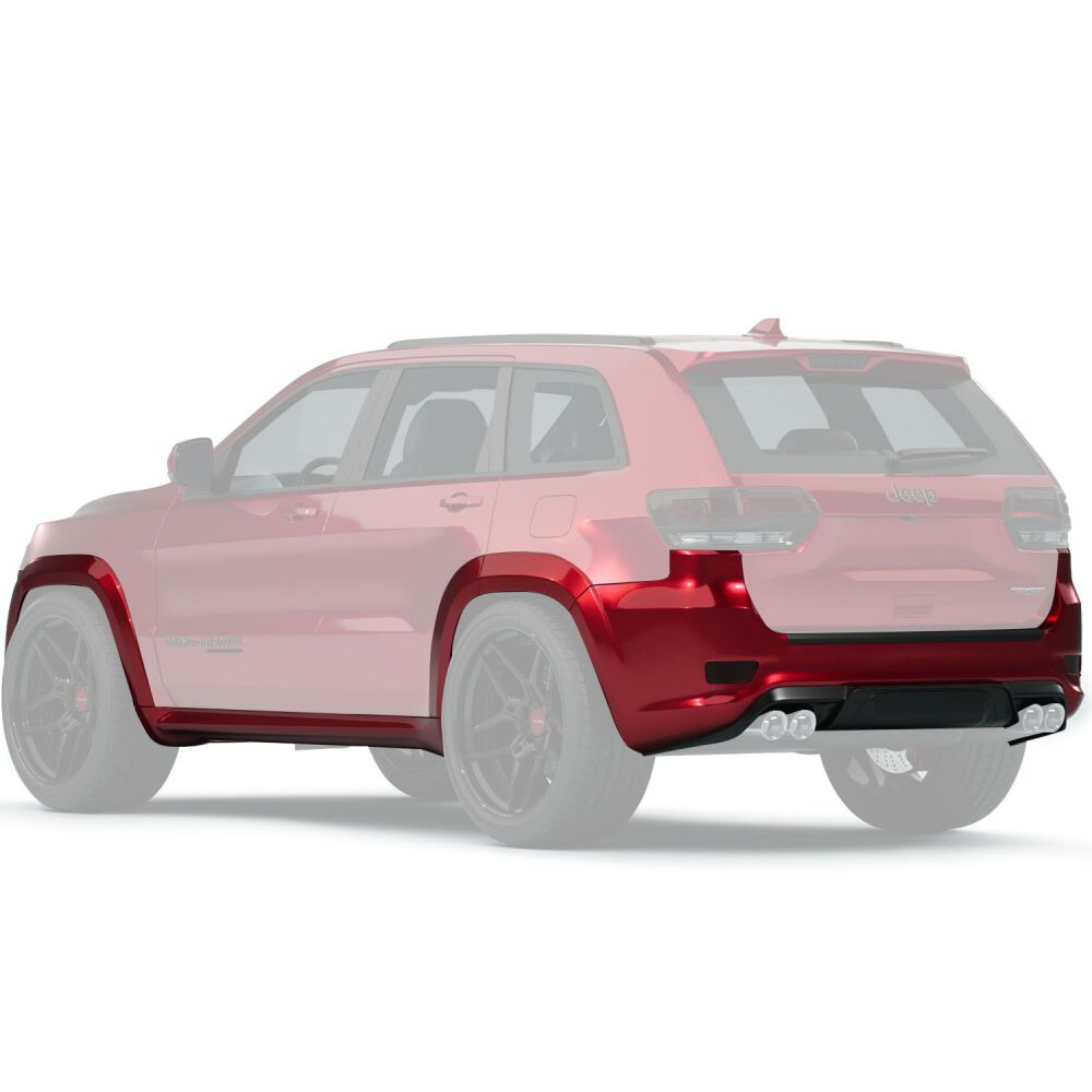 Body Kit Trackhawk SRT Style (GRAND CHEROKEE 14-21) - C-Parts Sweden AB