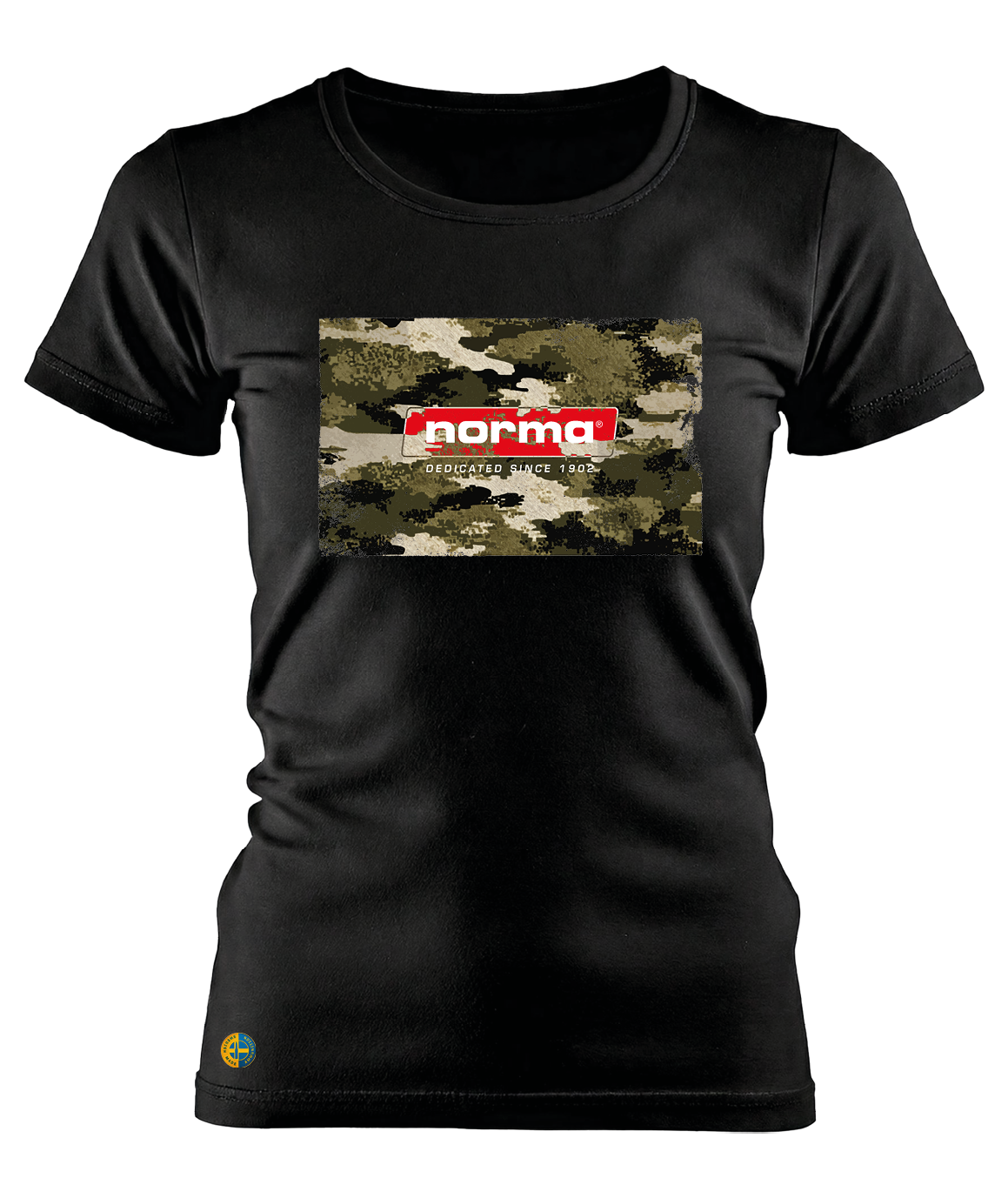 NORMA® Dedicated camo women's t-shirt - NORMA® Brand Shop