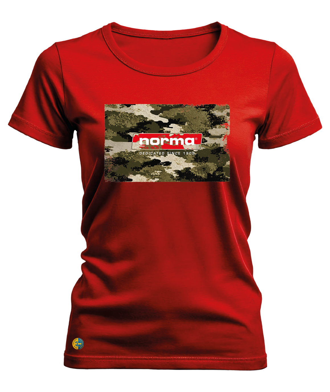 NORMA® Dedicated camo women's t-shirt - NORMA® Brand Shop