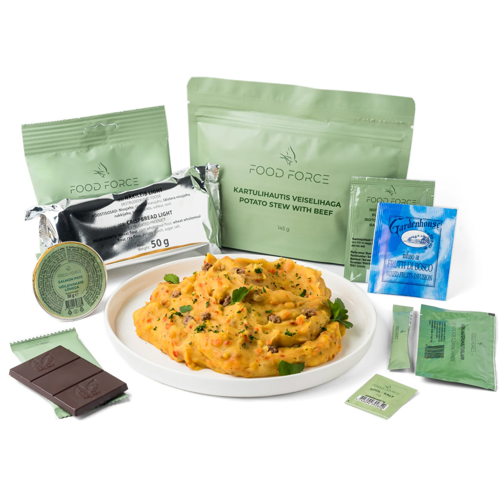 Food Force | Potato Stew with Beef Main Meal | Frystorkad mat | 333g ...