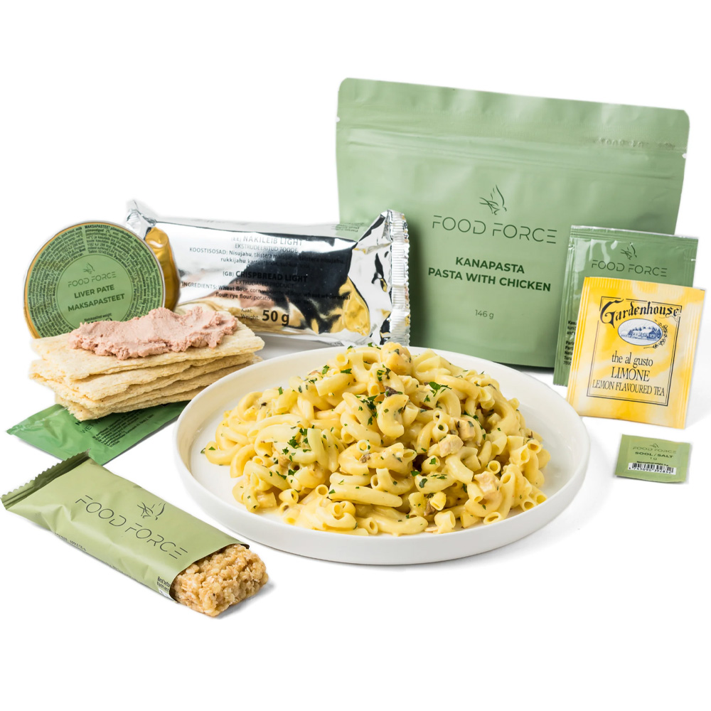 Food Force | Pasta mit Huhn Hauptmahlzeit | Gefriergetrocknete ...