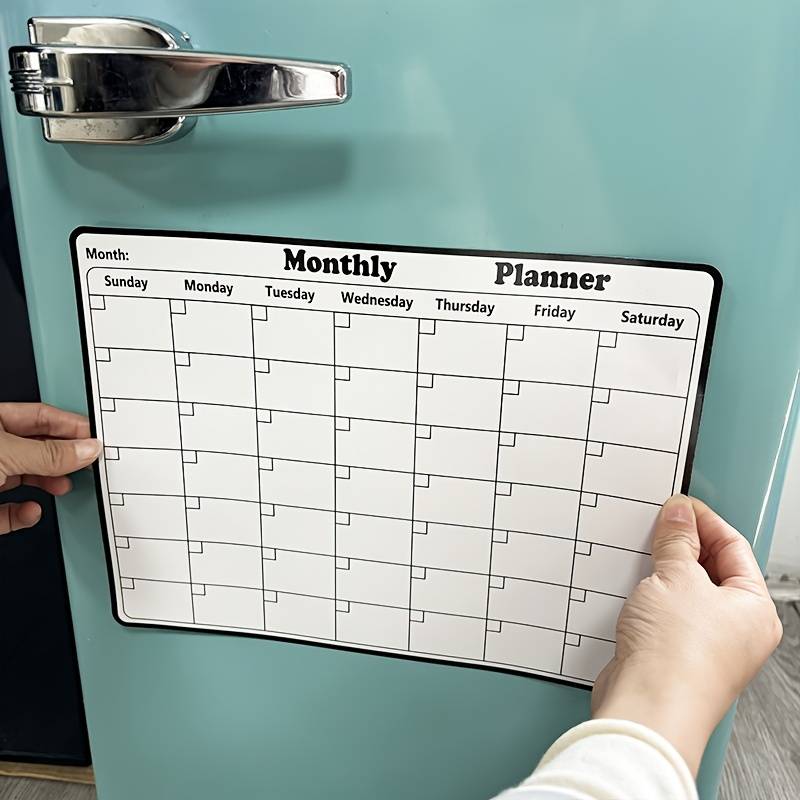 Whiteboard vecko/månadsplanering - Magnetisk - TemNet