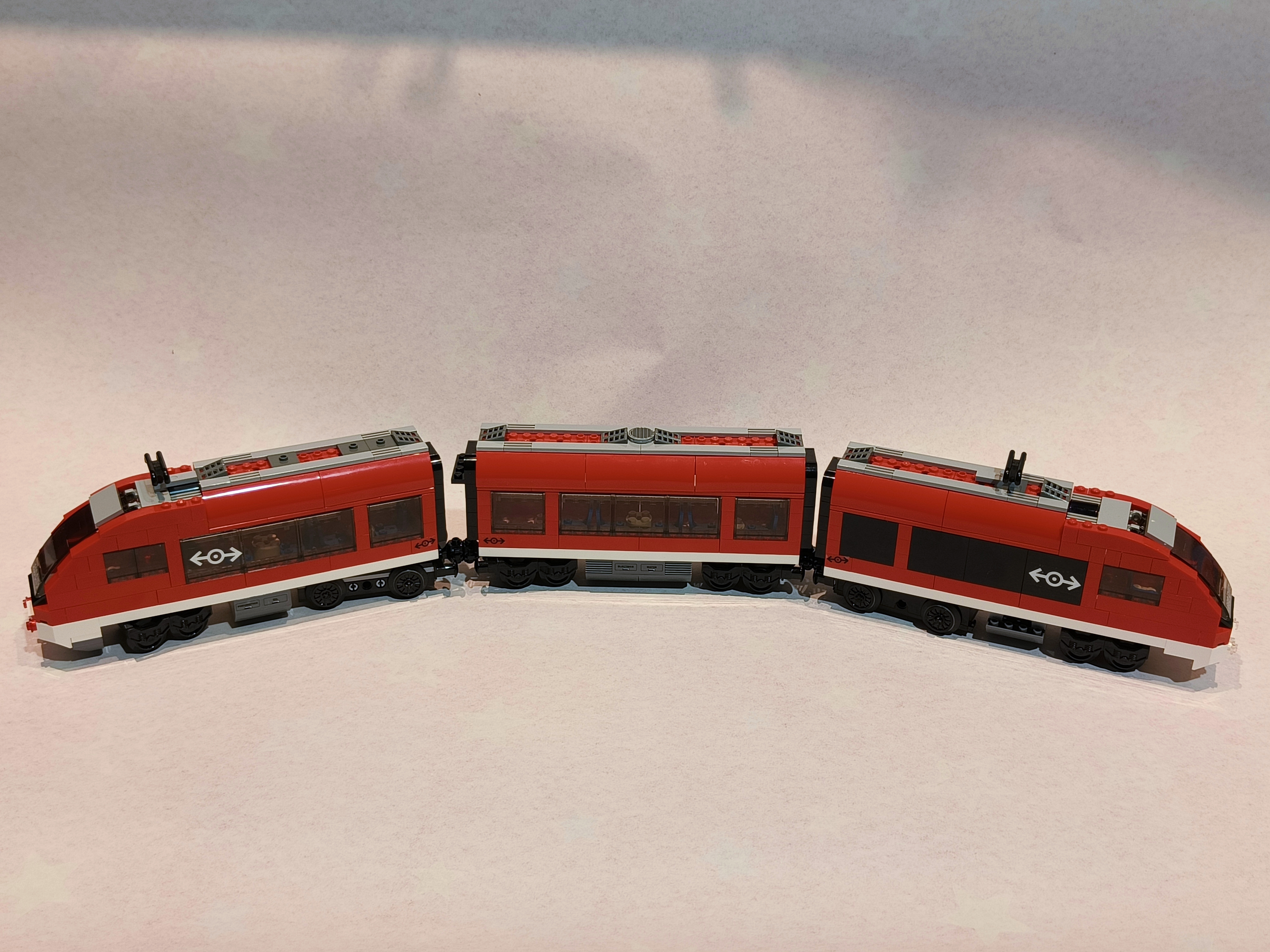 LEGO 7938 City passenger train (used, extra tracks) - Robbis Hobby Shop