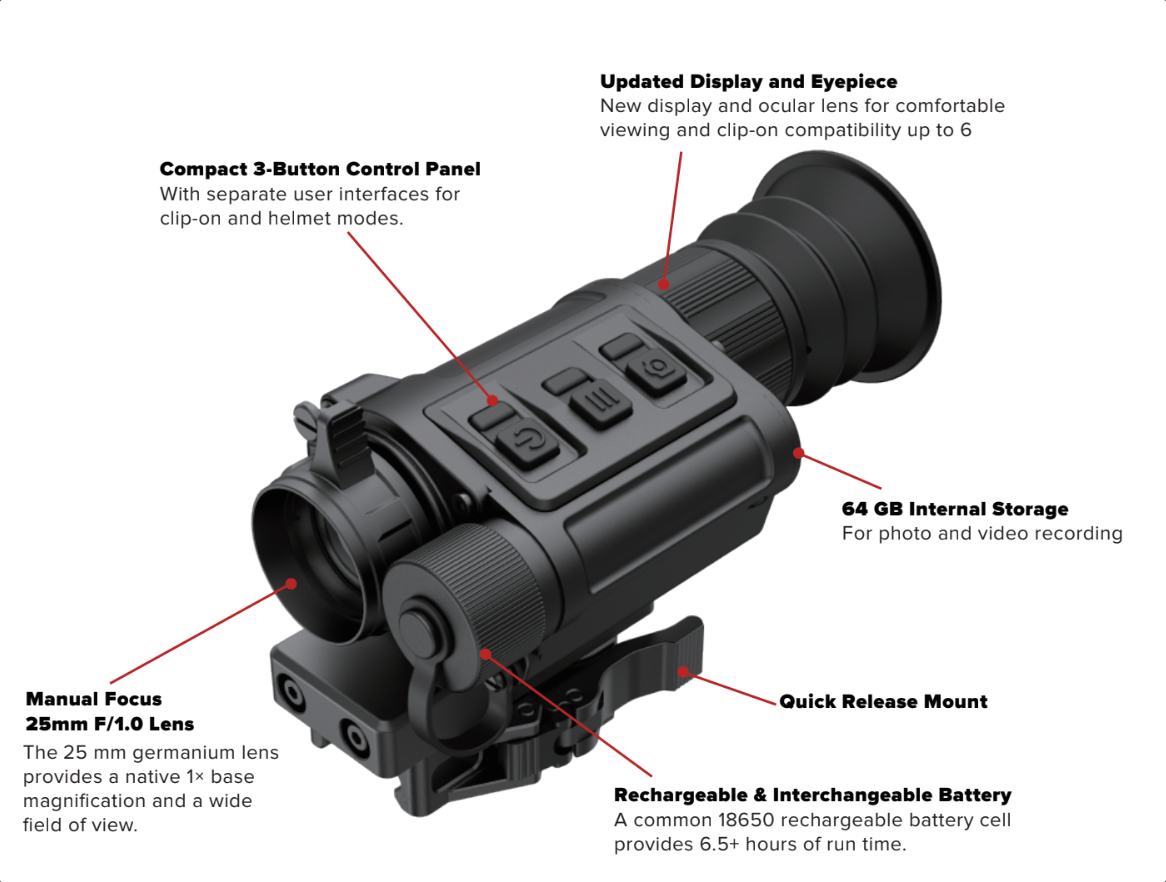 Falcon PFN640+ V2 (Multi-functional Thermal monocular) - Corax