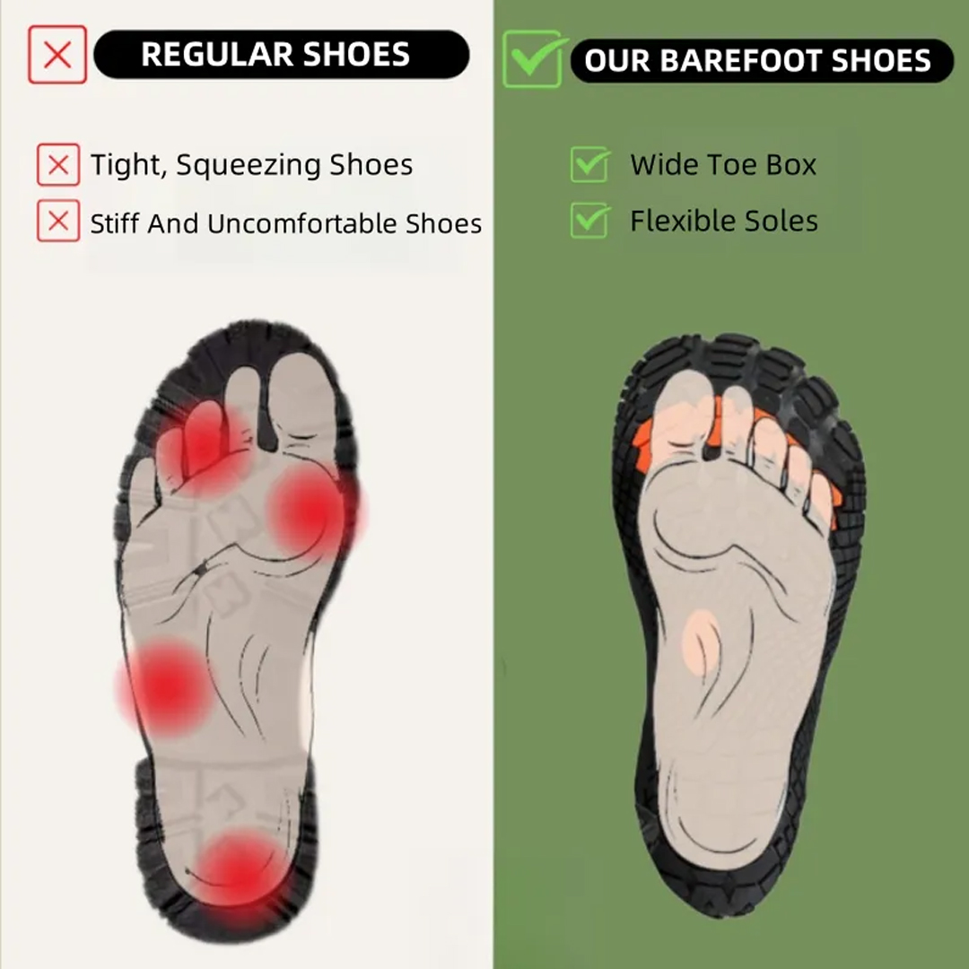 Barfotaskor - Herr/Dam - Vandring och aktivitet - Fotakuten