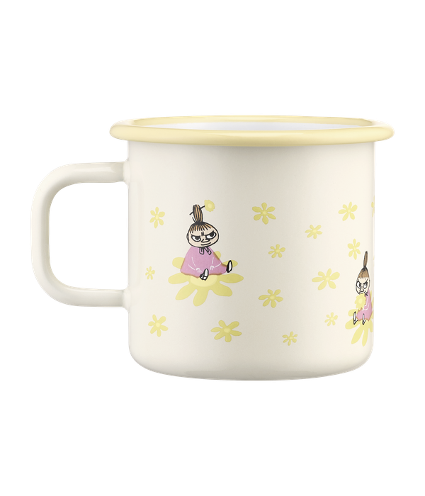 Mysbod.se - Mumin Emaljmugg 3,7 dl - Blommor