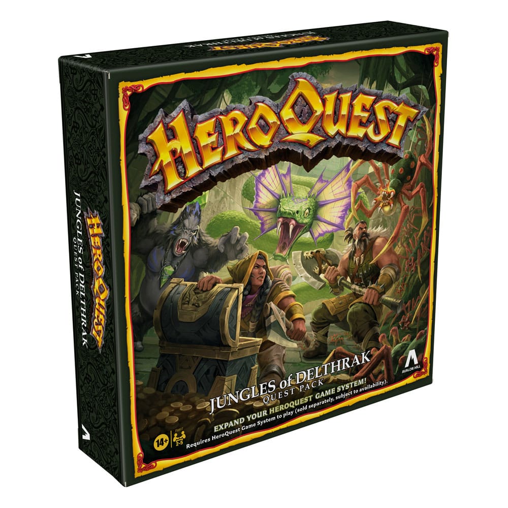 HeroQuest Board Game Expansion Jungles of Delthrak Quest Pack - Speljätten