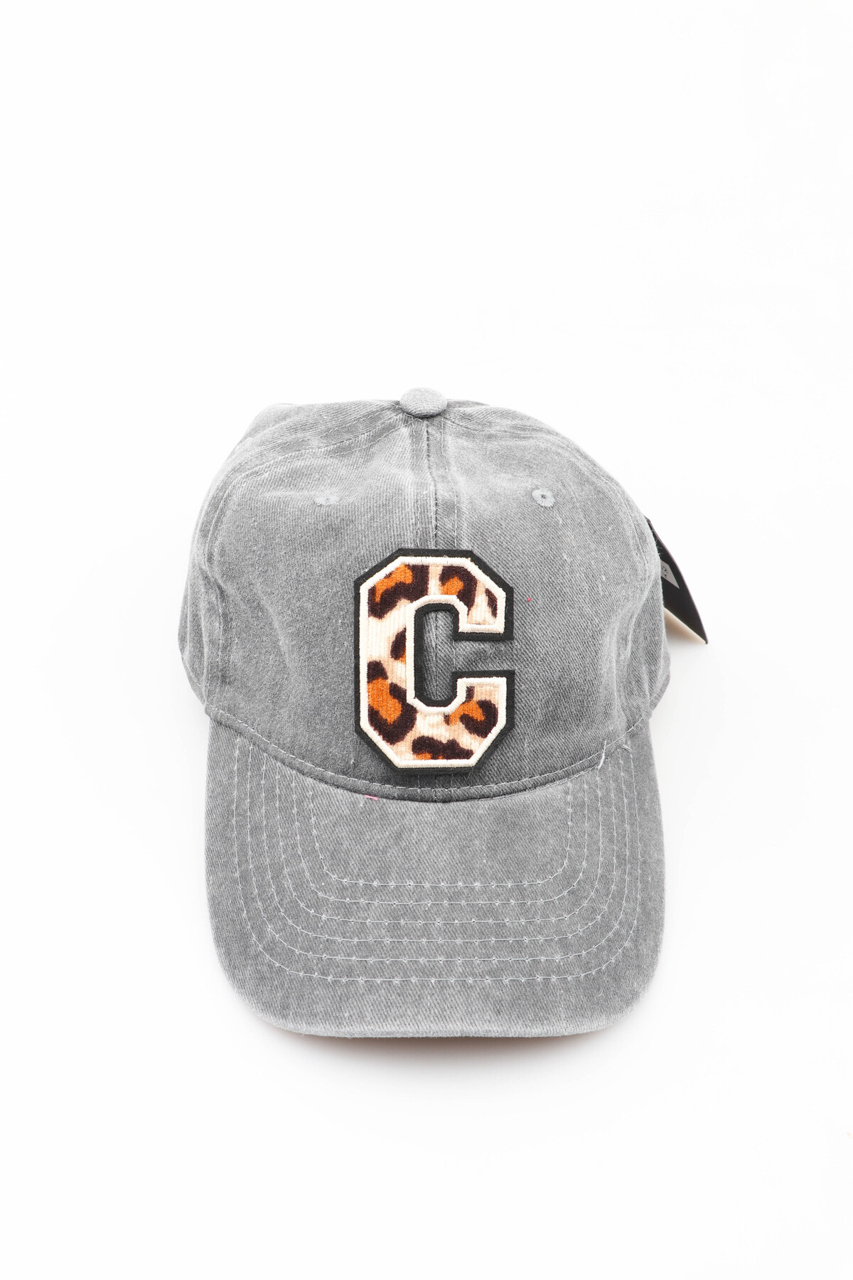 Cap C leo washed cotton grey - www.hellohello.se