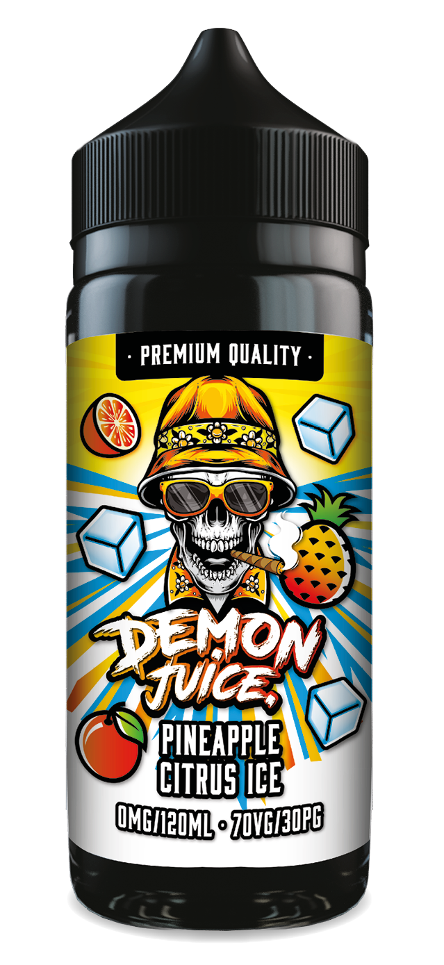 Pineapple Citrus Ice 120ML - www.SmokeFactory.se