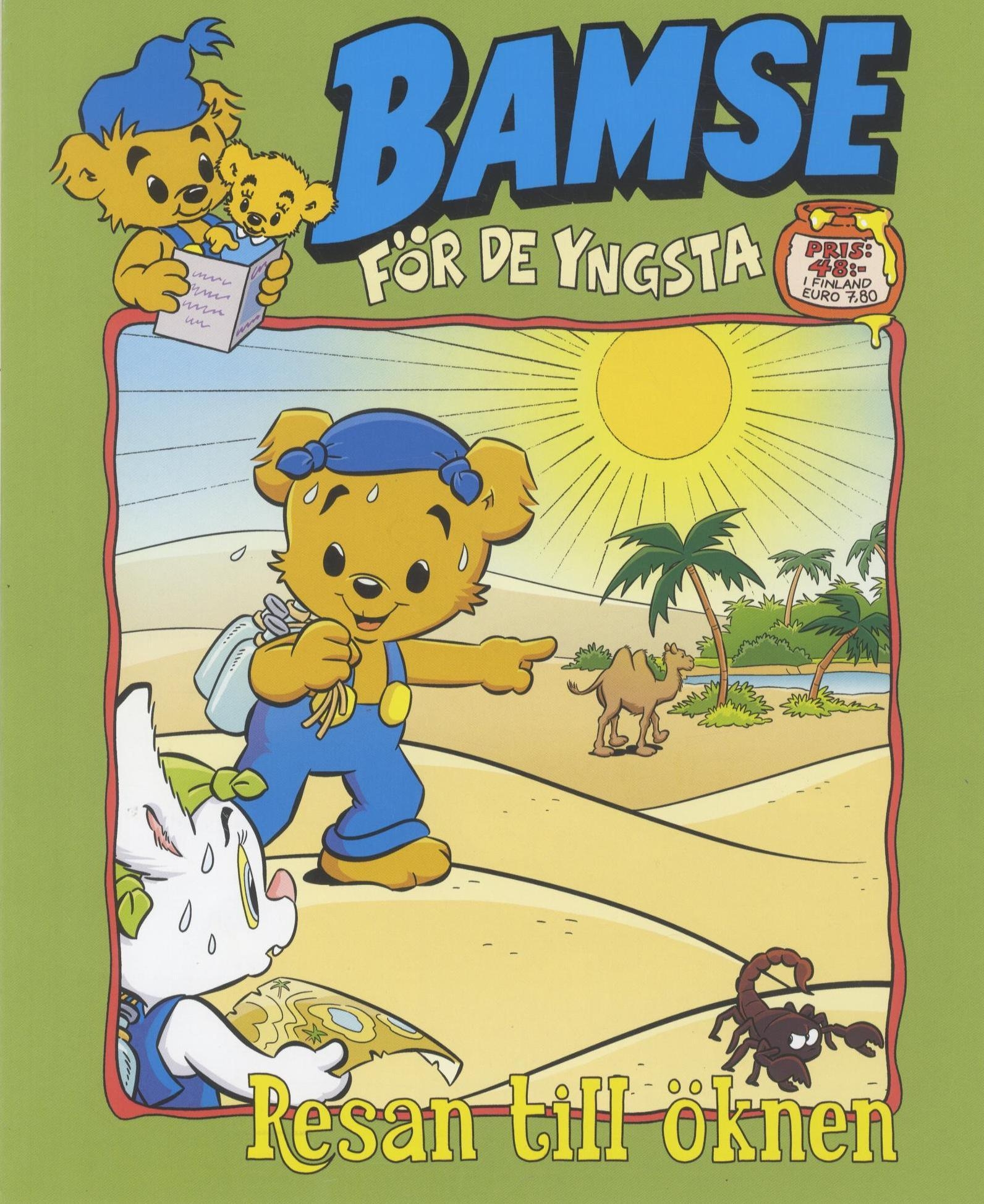 Bamse för de yngsta nr 2 2025, Resan till öknen - Seriekällaren