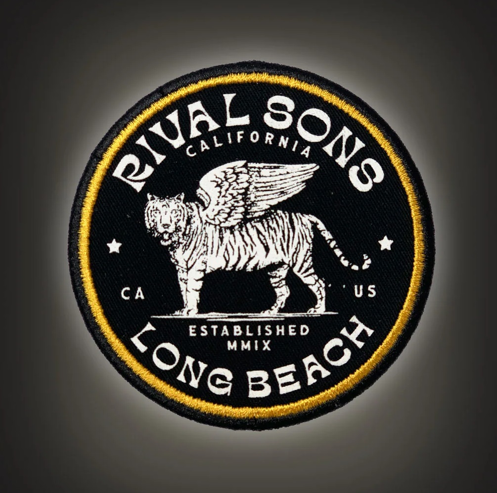 Rival Sons Long Beach Circular Patch - Rockzone