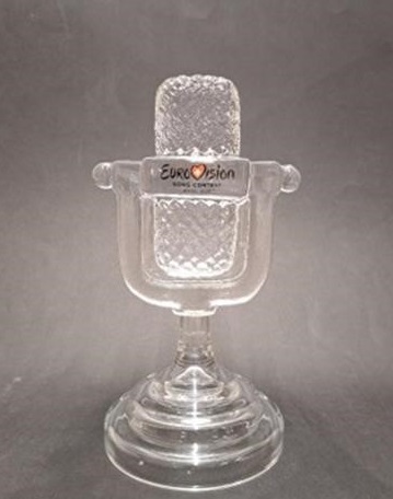 Kosta Boda - Mini Eurovision 2025 - Trophy Switzerland - Crystal of Sweden