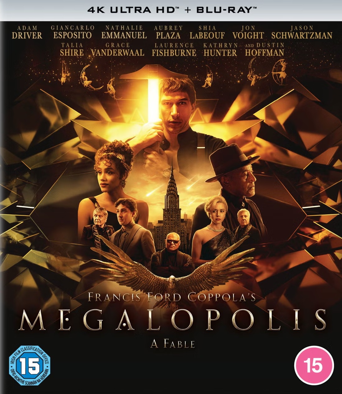 Megalopolis (ej svensk text) (4K Ultra HD + Blu-ray) - Kvarnvideo.se