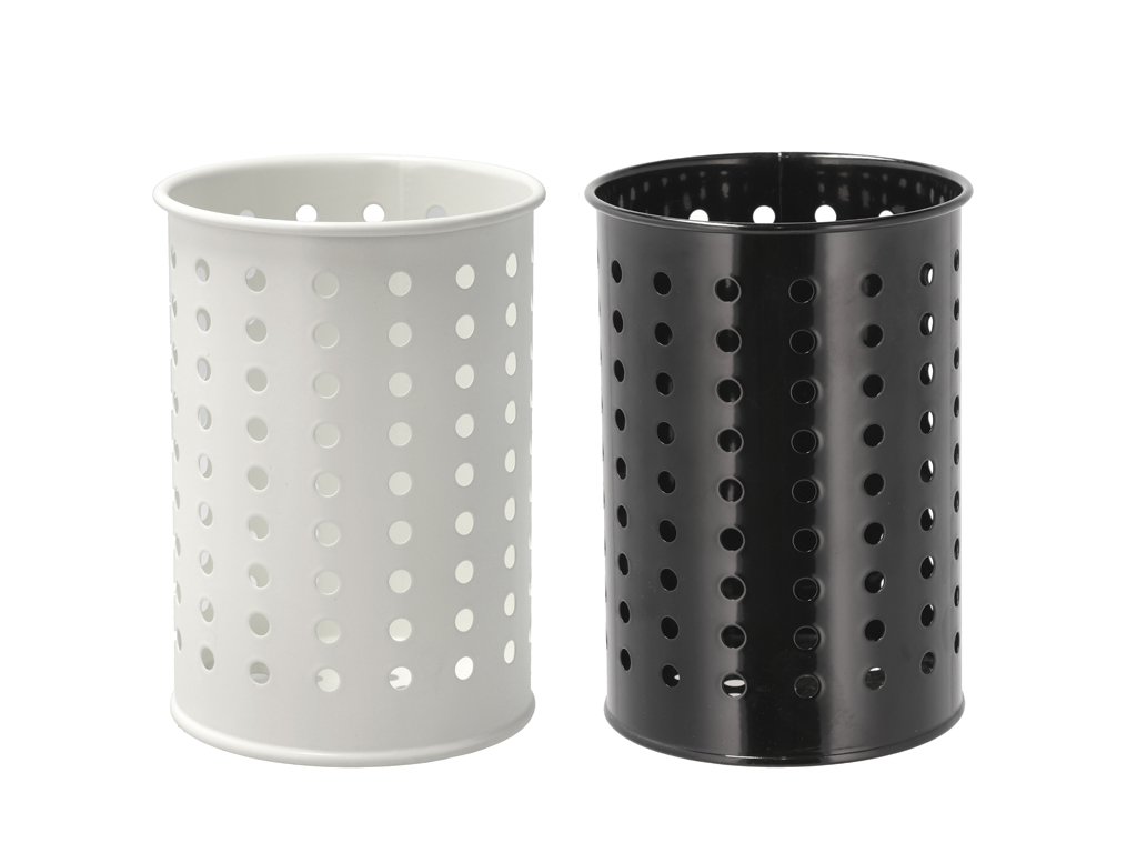 Funktion Bestickhållare/bestickställ, höjd 16,5 cm Vit - DesignOasen