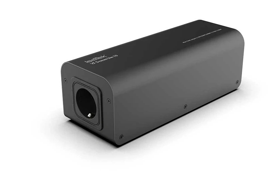 IsoTek V5 Syncro Uni 10 DC-blockerare och Sinusvågsregenererare ...