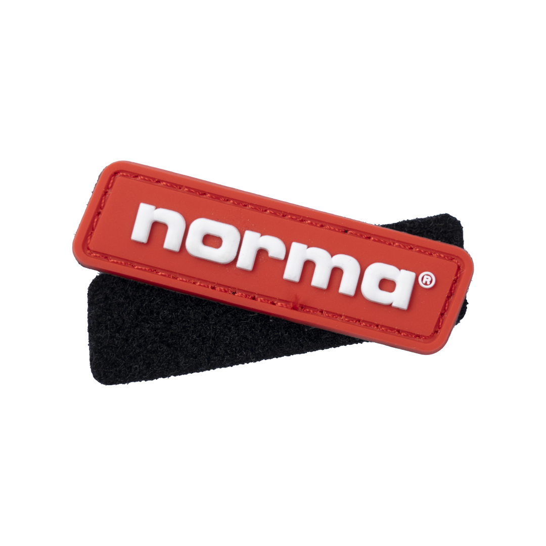 NORMA® logo Rubber Velcro Patch 6 cm - NORMA® Brand Shop