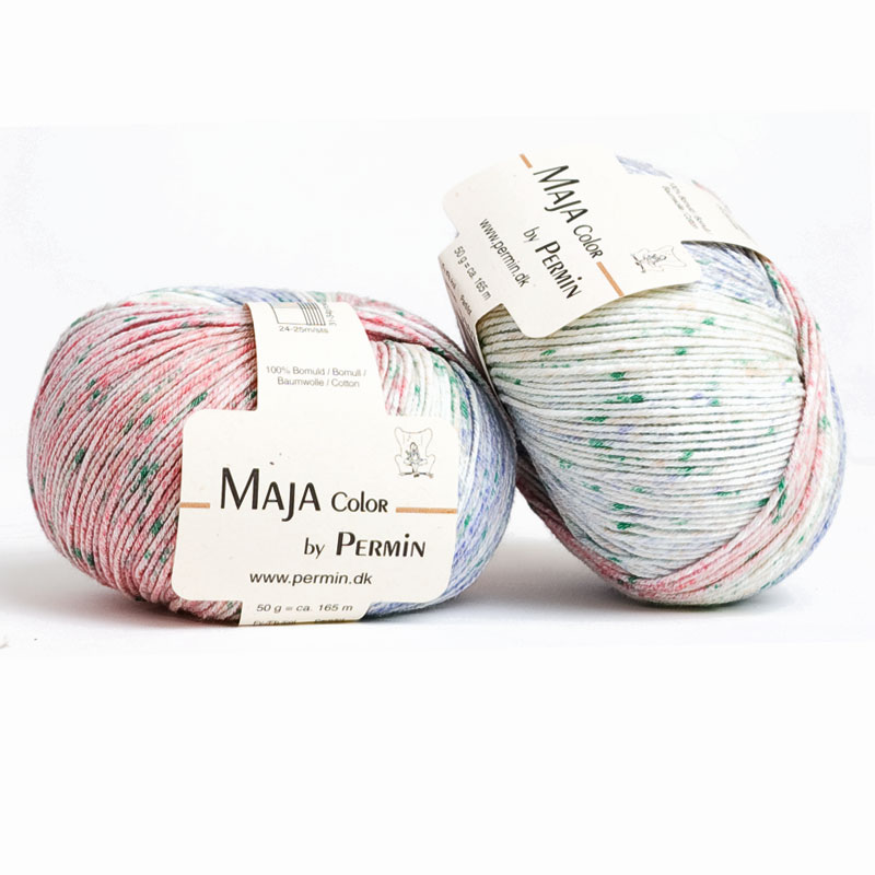 Maja Color by Permin Grön Blå Pink 29 - Hippstick