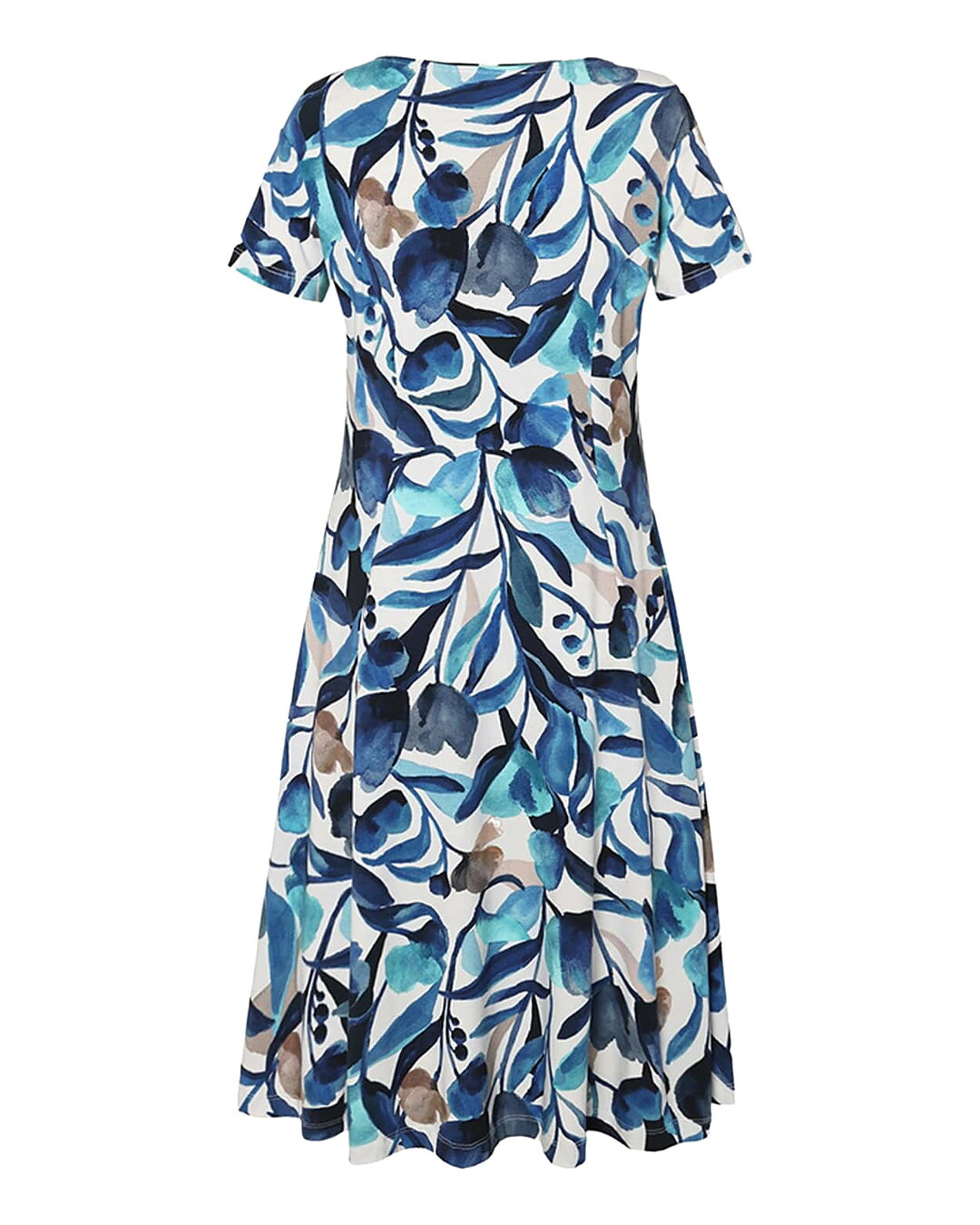 Klänning Samika blommig blå nyanser - Jacobssons