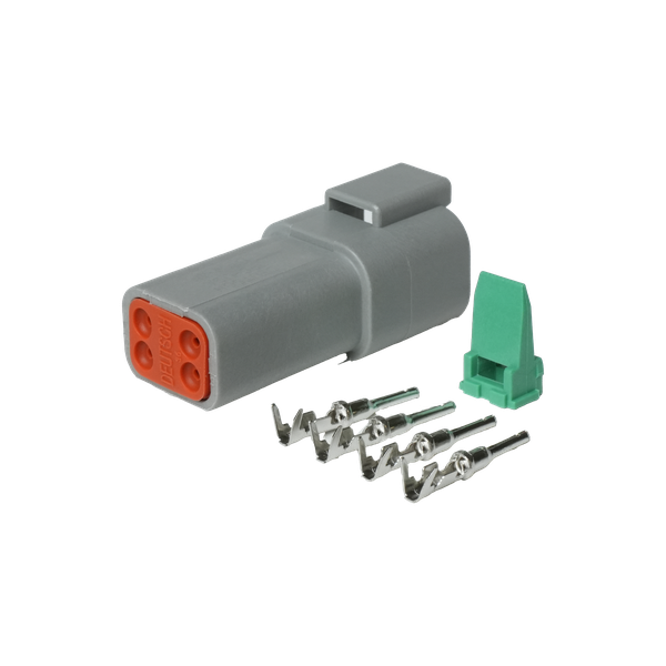 DT-4 Kontakt Han-sæt | 4-PIN