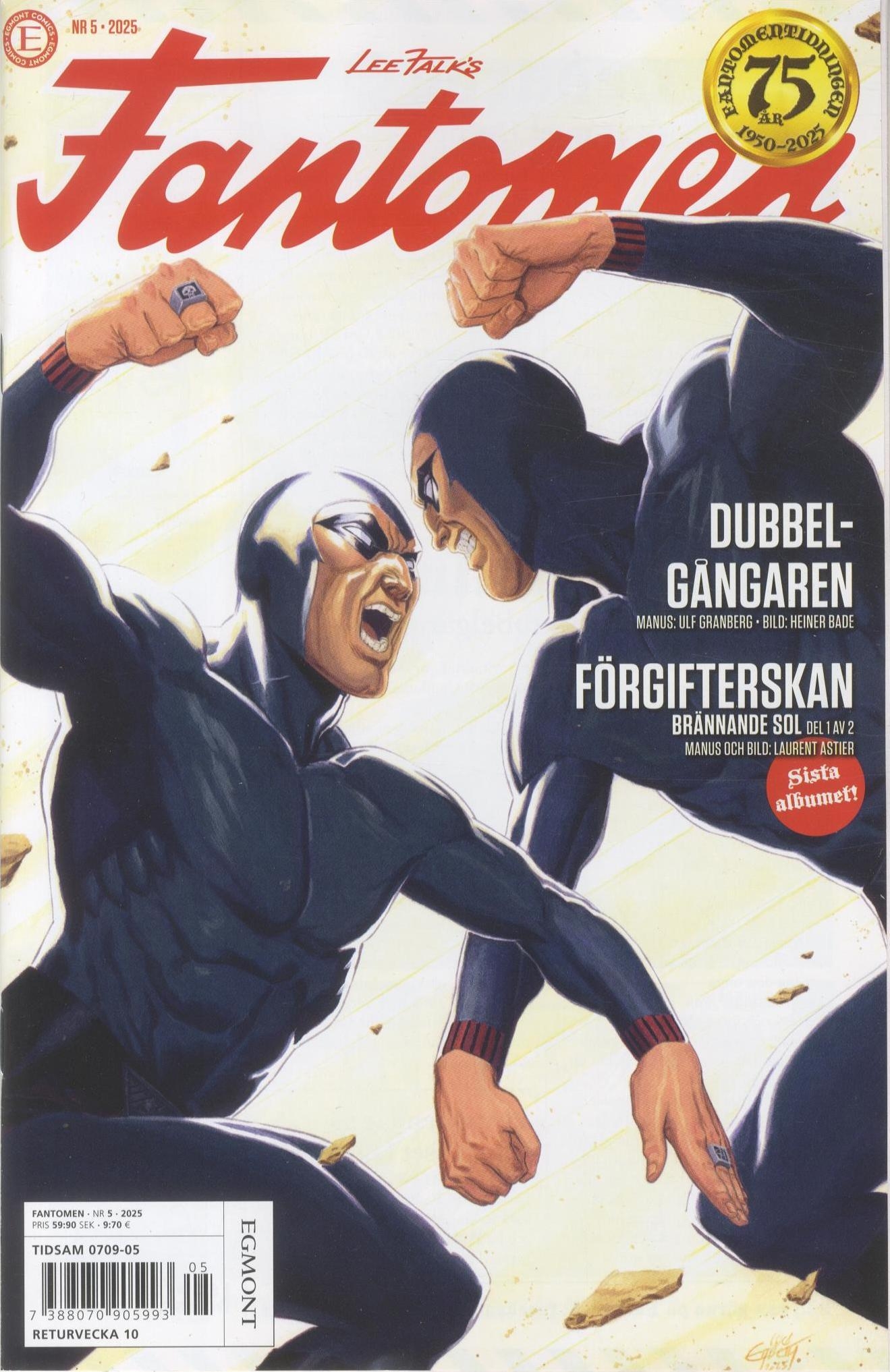 Fantomen 2025 nr 5, Dubbelgångaren - Seriekällaren