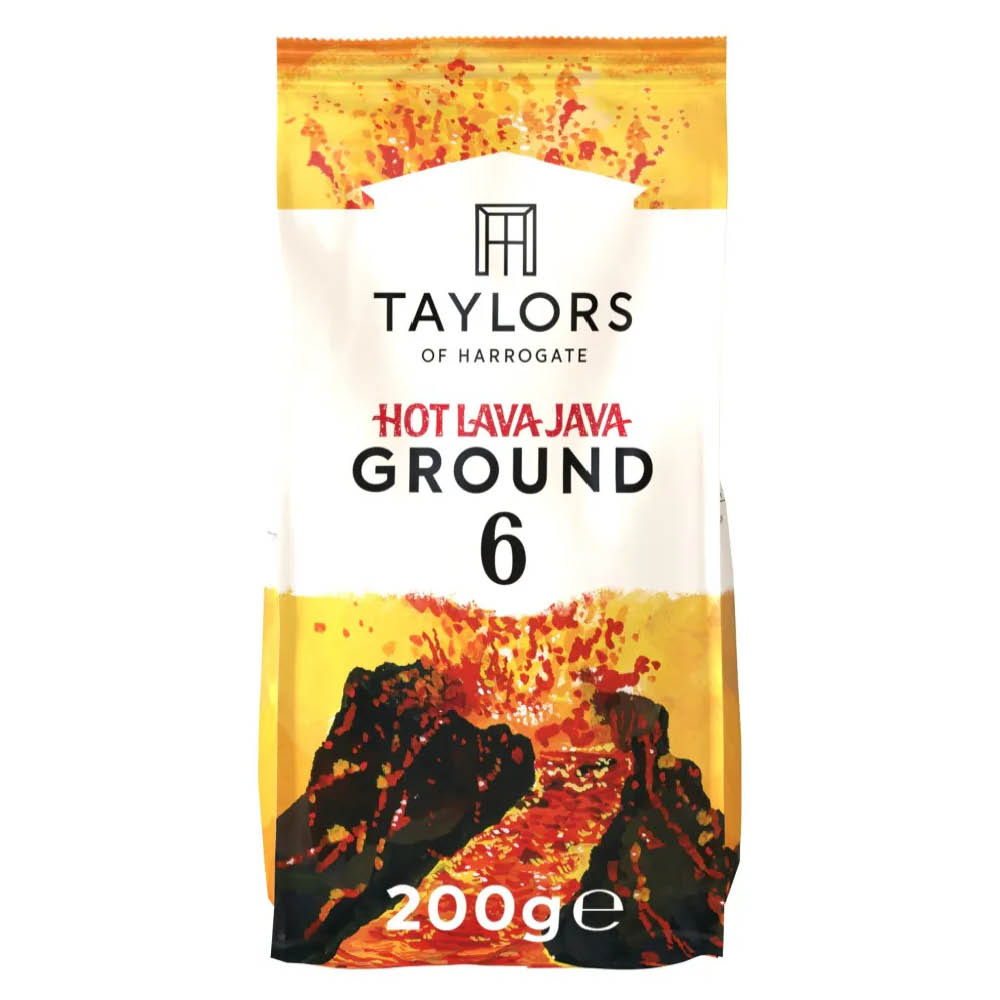 Taylors Ground Coffee Hot Lava Java (200 g) - tastyamerica.se