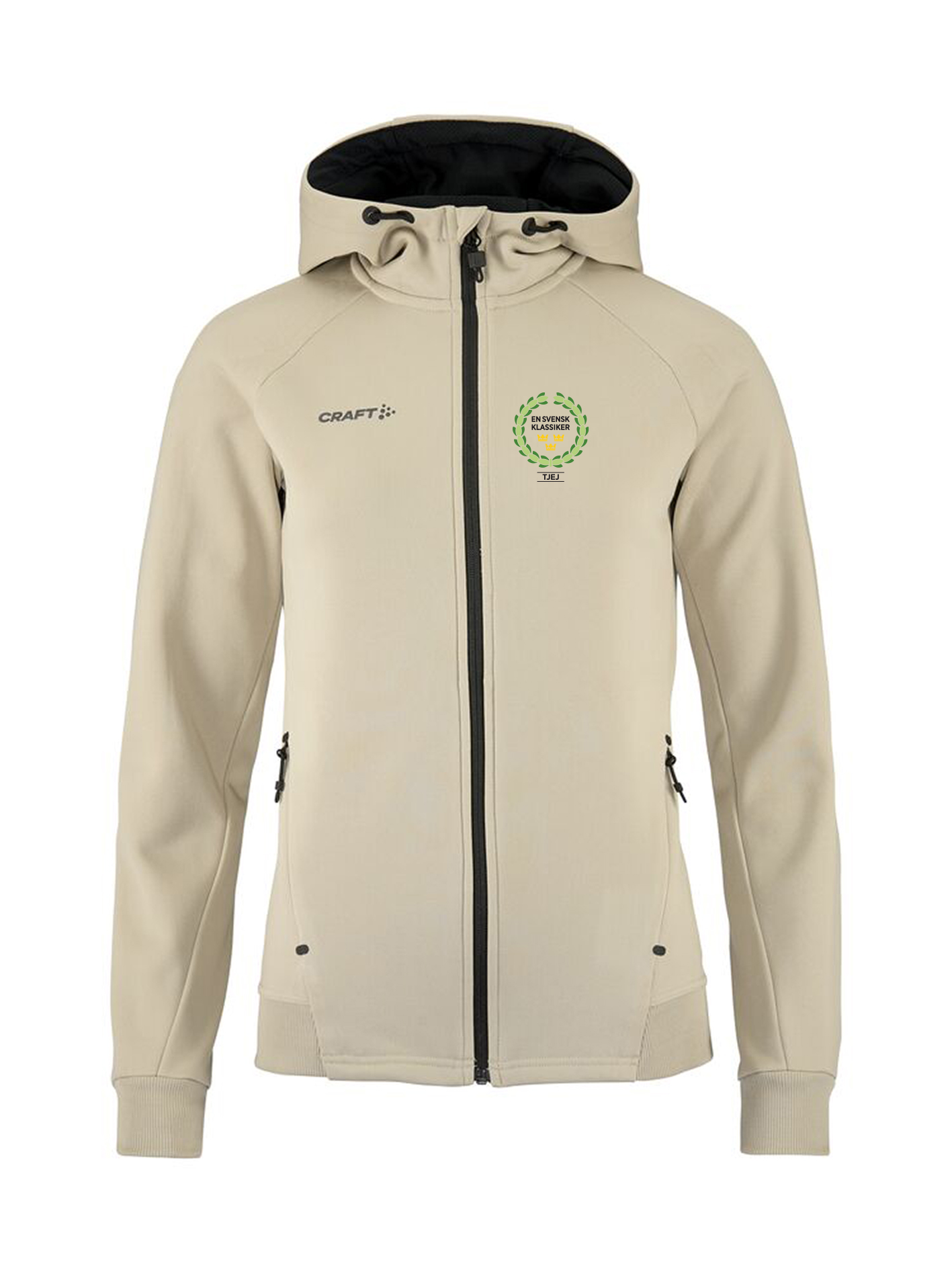 En Svensk Klassike Tjej,ADV Unify FZ Hood dam (Craft) m.broderad logo ...