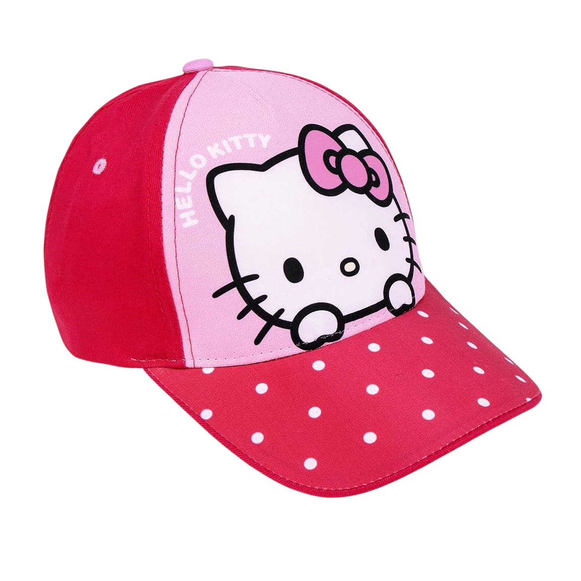 Hello Kitty Barn Keps - Röd/Rosa - Hello Kitty Shop