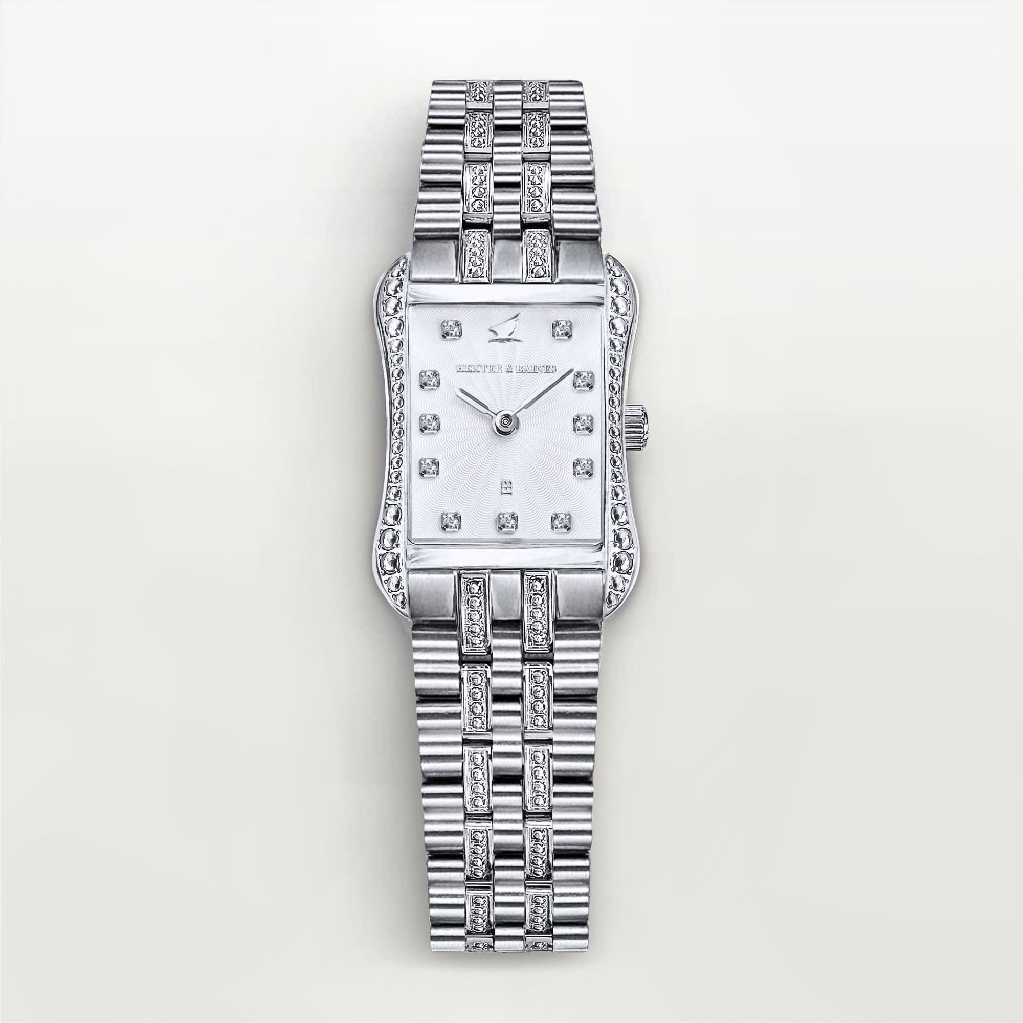 H&B Cronvas Duo, Silver & White - Hexter & Baines - US