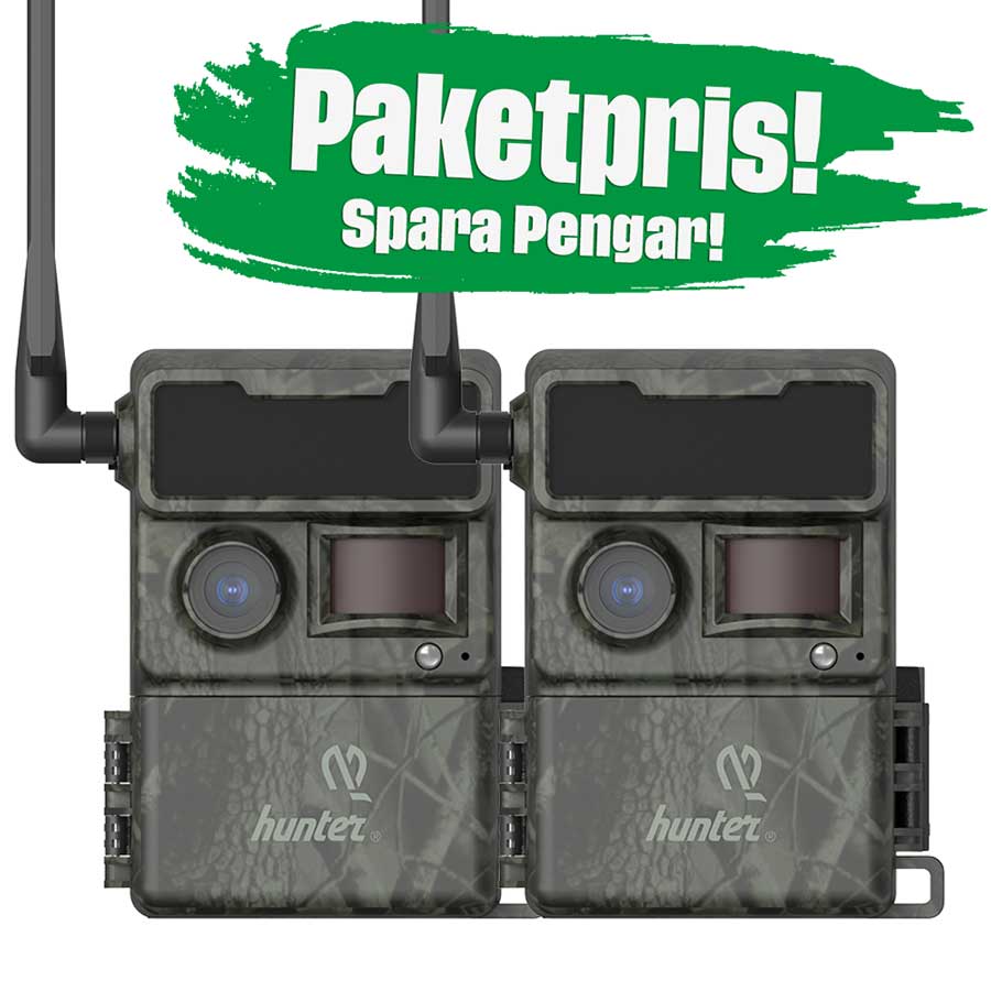 Hunter OBI 2 Cloud Åtelkamera 2-Pack - Bearplayshop.se
