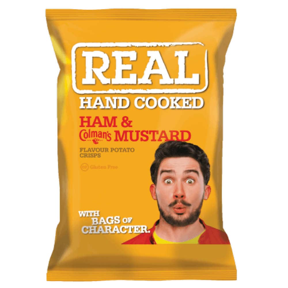 Real Chips Ham & Mustard (35 g) - Tasty America - Internationella ...