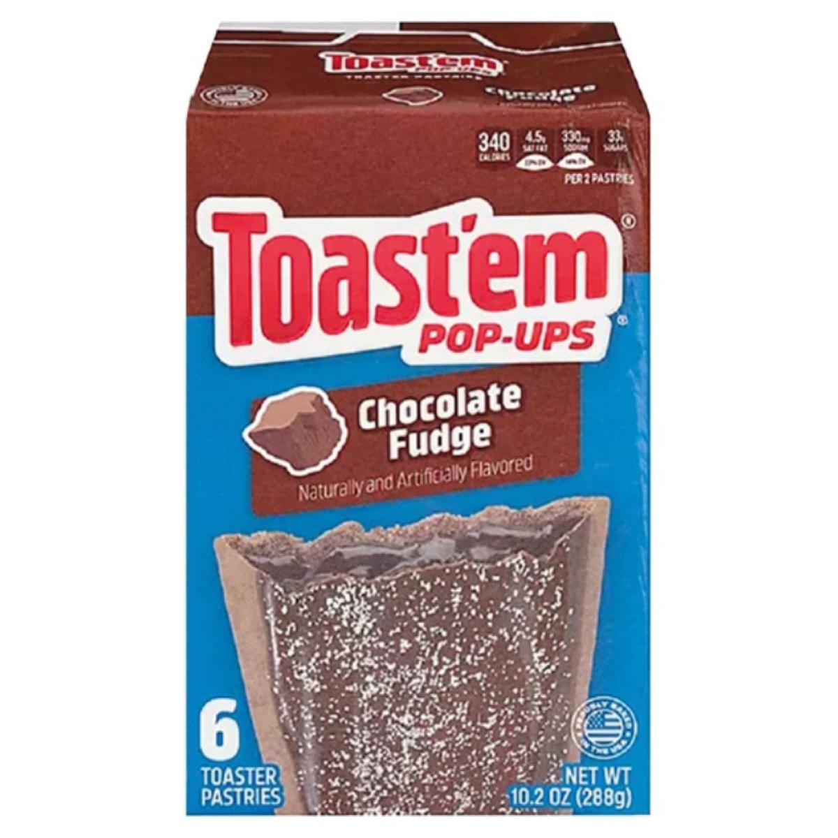 Toast´em Pop-Ups Chocolate Fudge 6-pack (298 g) - Tasty America ...