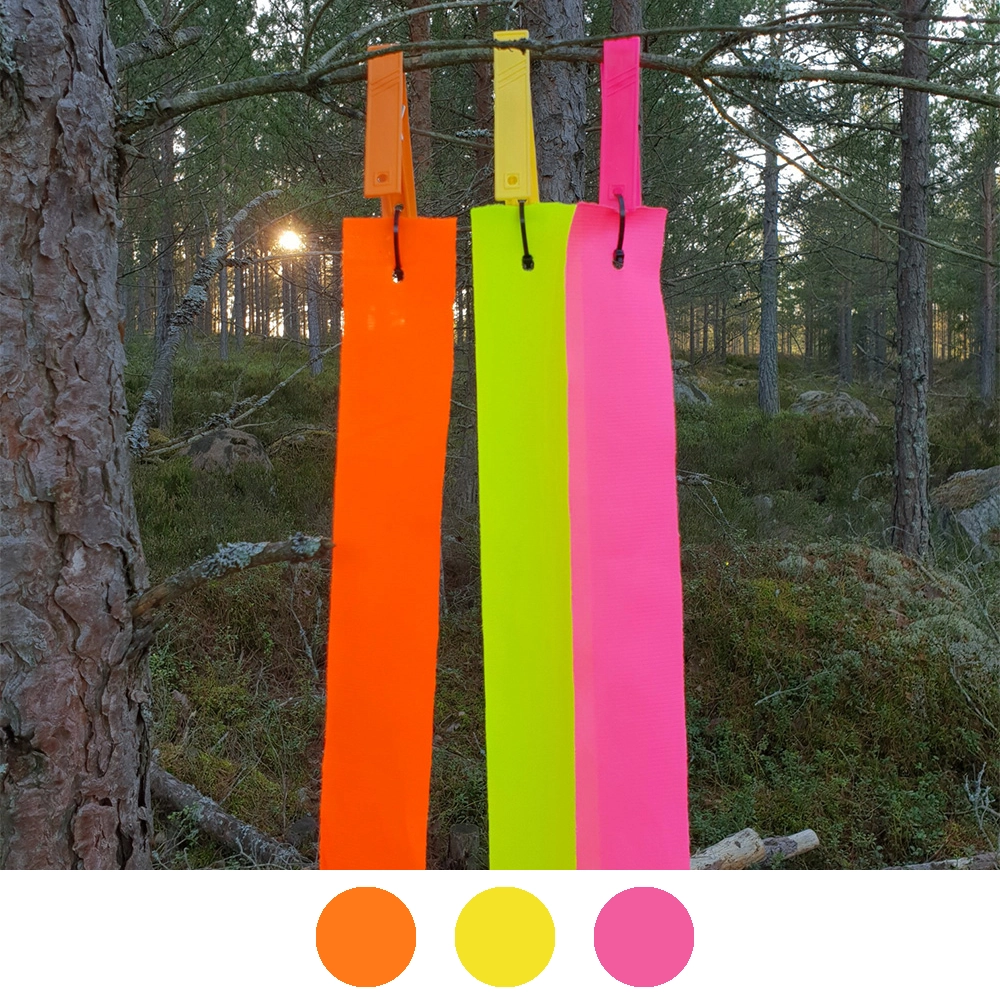 Snitselpaket | 24 st snitslar i rosa orange & gul till spårhund