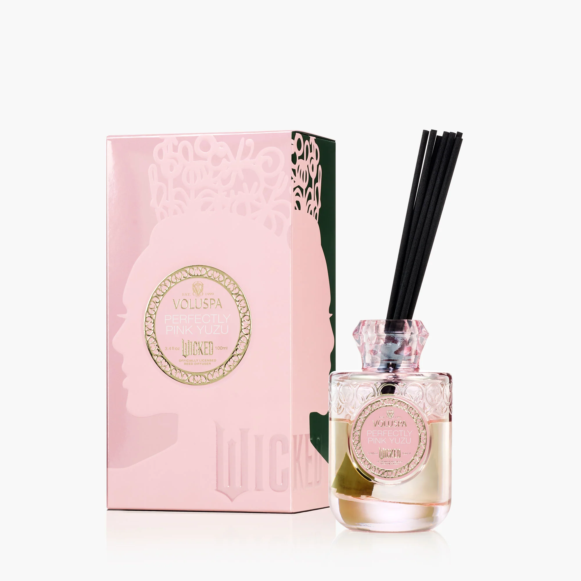 WICKED Perfectly Pink Yuzu Reed Diffuser - Candleroom Stockholm