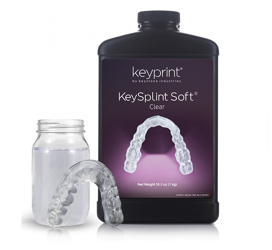 KeySplint Soft - Clear, 1KG - Denthouse AB